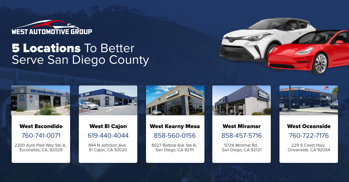 Auto Repair Shop in Escondido, CA | West Automotive Group